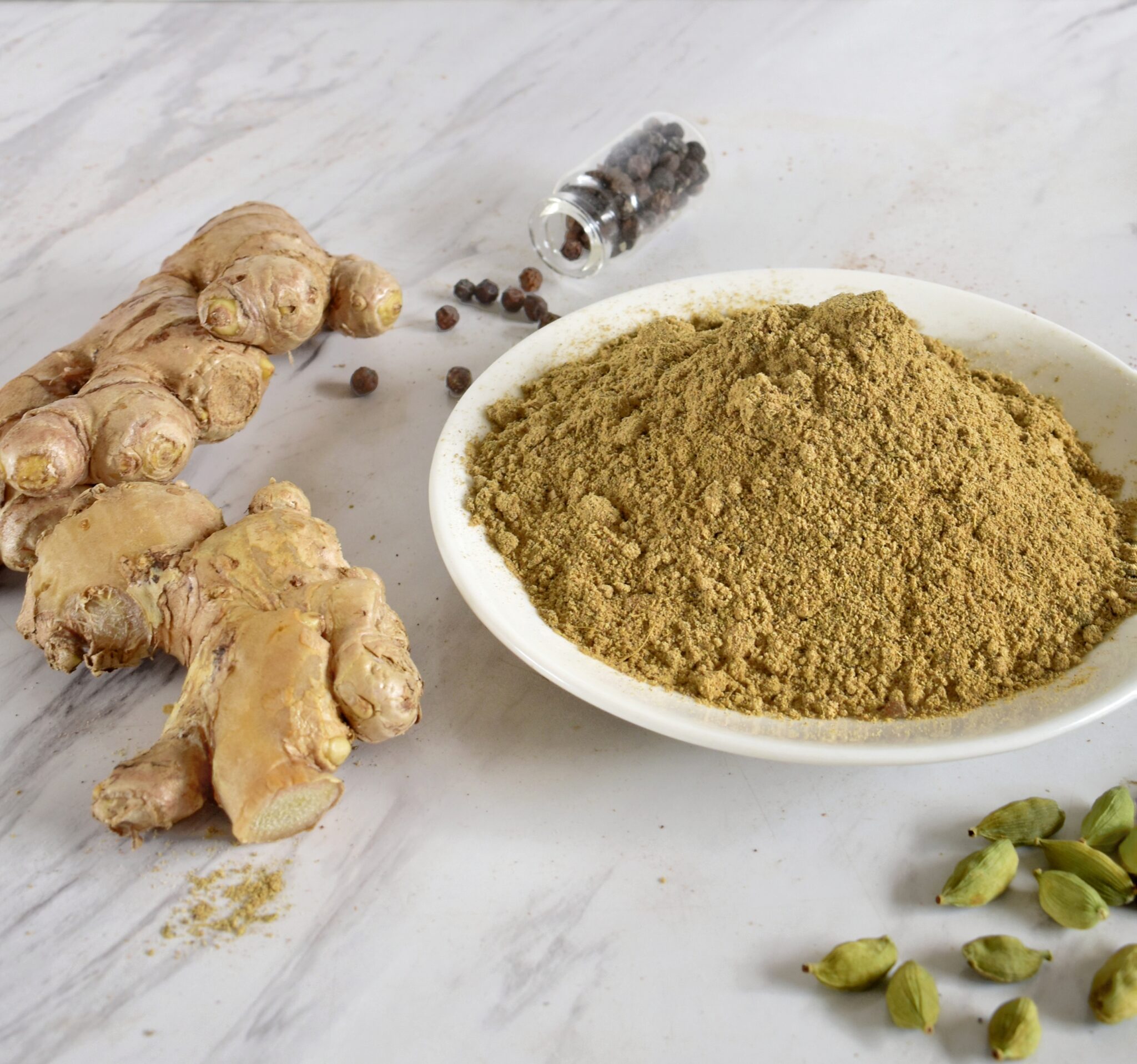 Ginger prominent tea powder – Masala Secrets